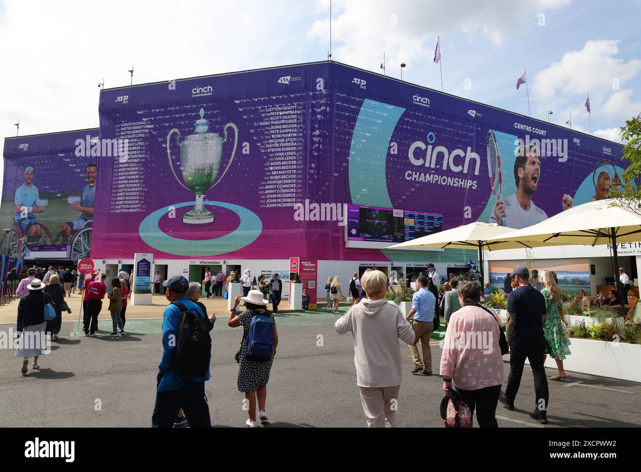 18th June 2024; Cinch Championships, Queens Club, West Kensington ...
