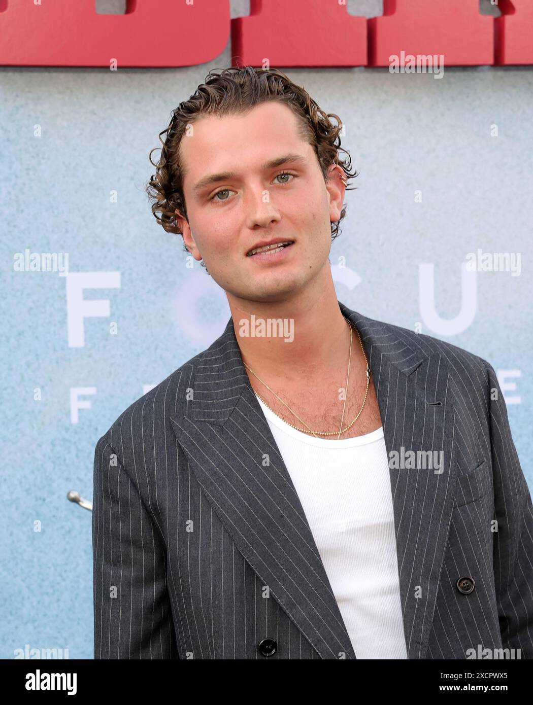 Hollywood, Ca. 17th June, 2024. Raff Law at The Bikeriders LA Premiere at the TCL Chinese ...