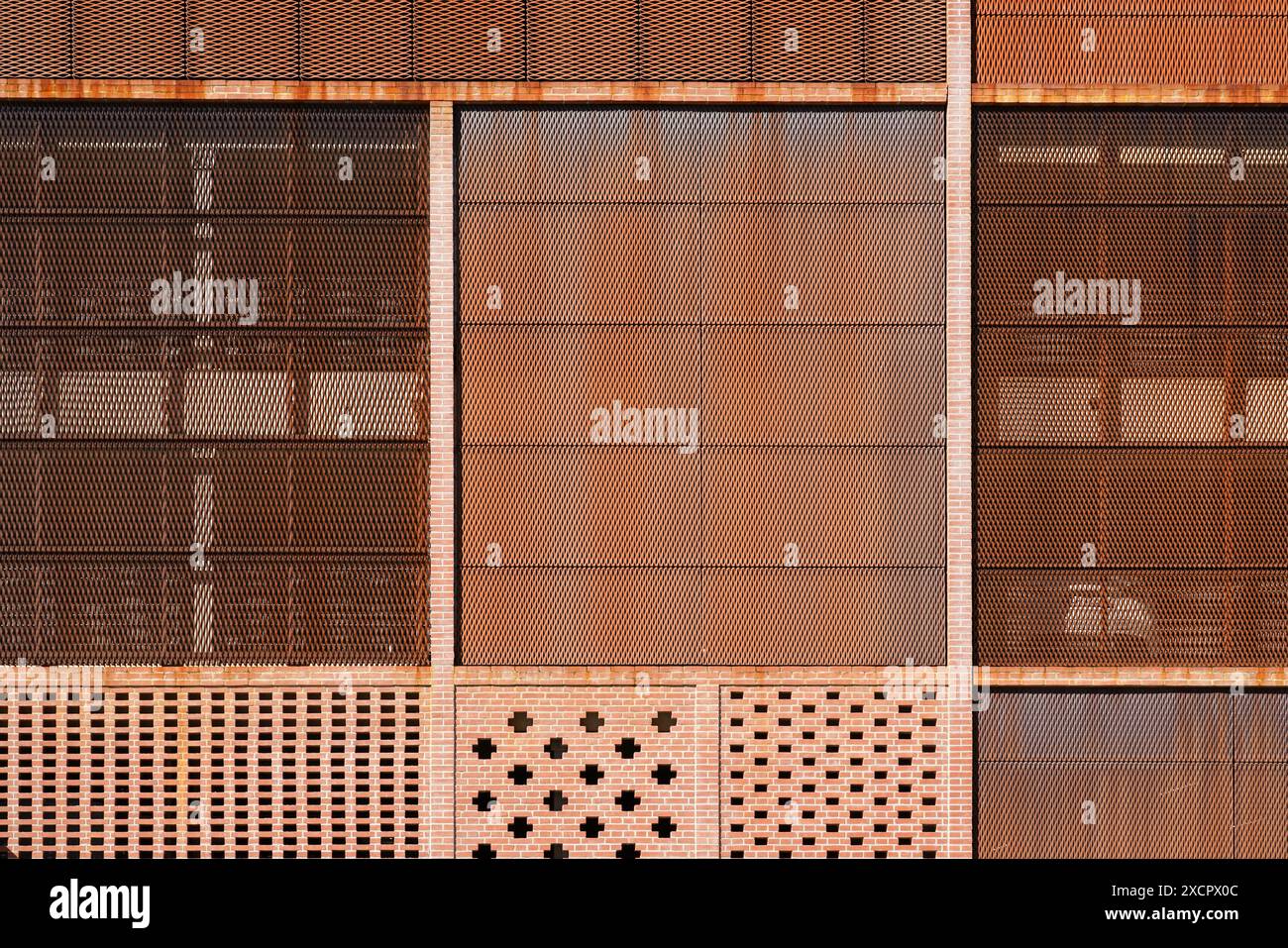 Patchwork brick facade hi-res stock photography and images - Alamy