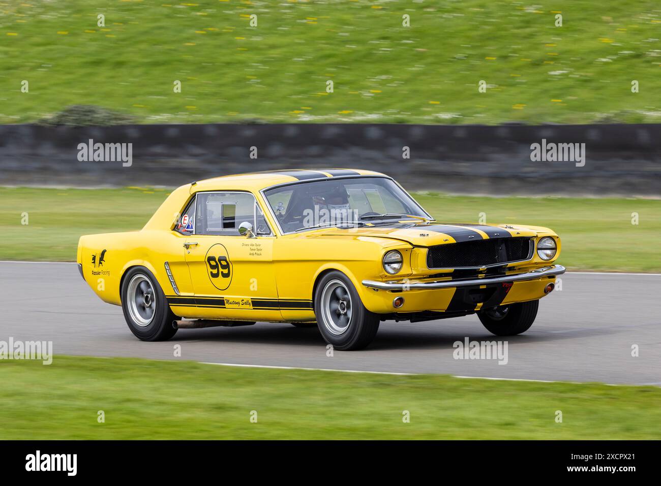 Andy Priaulx / Alex Taylor, 1965 Ford Mustang during the Ken Miles Cup ...