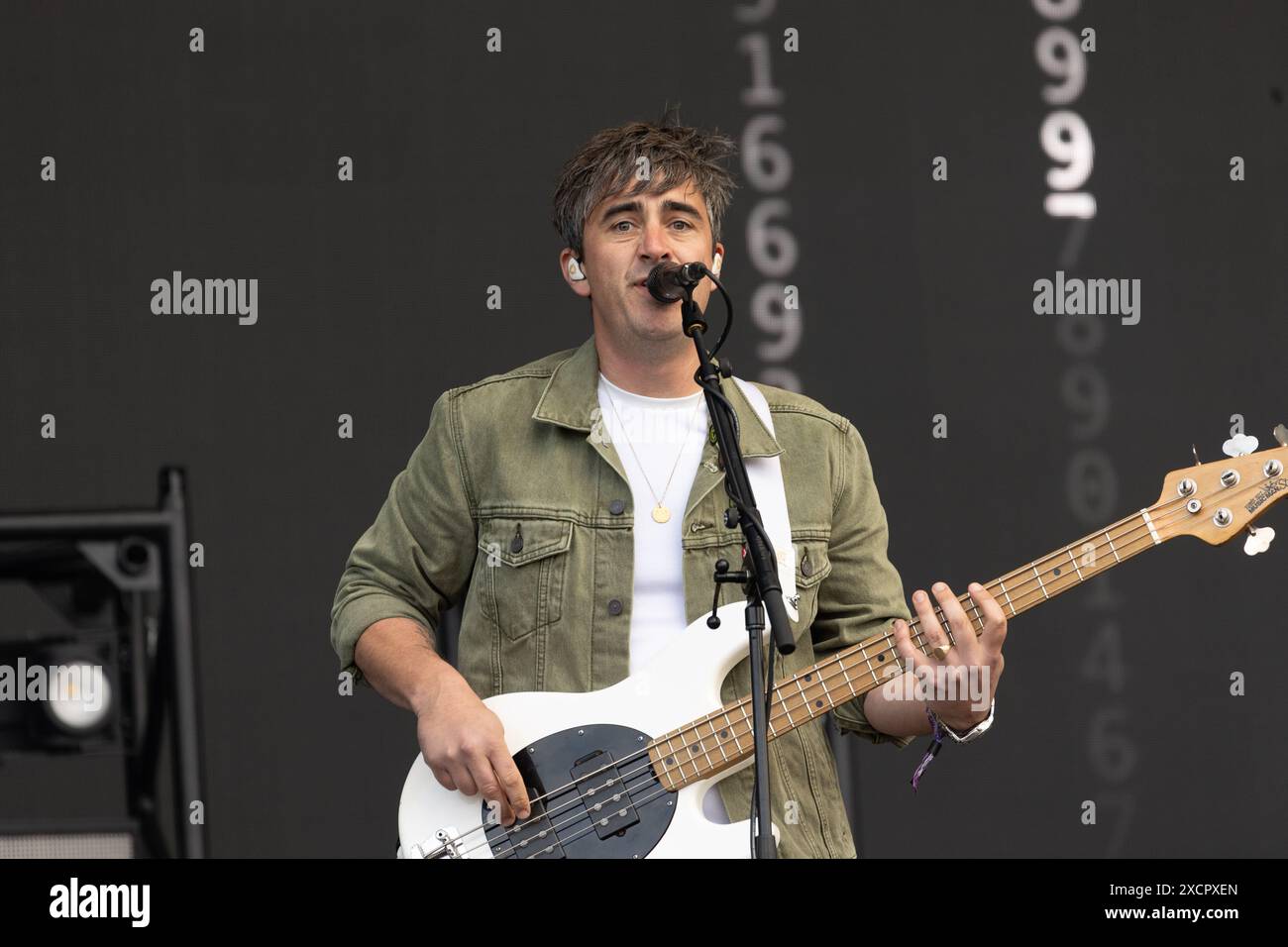 Leicestershire, UK. Saturday June 15, 2024. Chris Batten of Enter ...