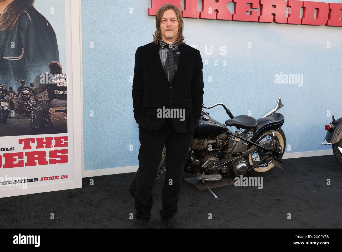 Hollywood, Ca. 17th June, 2024. Norman Reedus at The Bikeriders LA ...