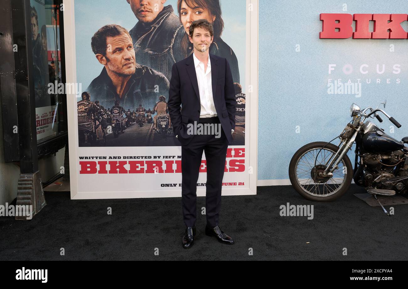 Hollywood, Ca. 17th June, 2024. Mike Faist at The Bikeriders LA ...