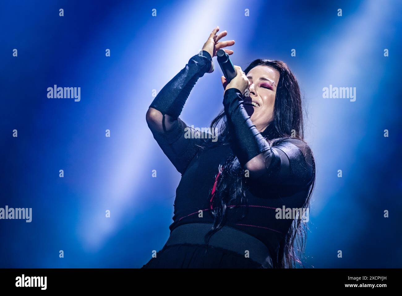 Italy, 12 June 2024 Evanescence live at Fiera Milano Live, RHO - Milan ...