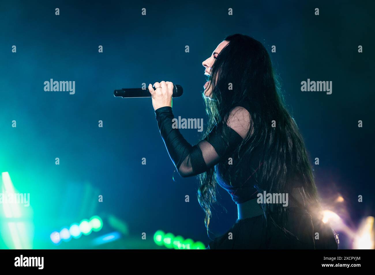 Italy, 12 June 2024 Evanescence live at Fiera Milano Live, RHO - Milan ...