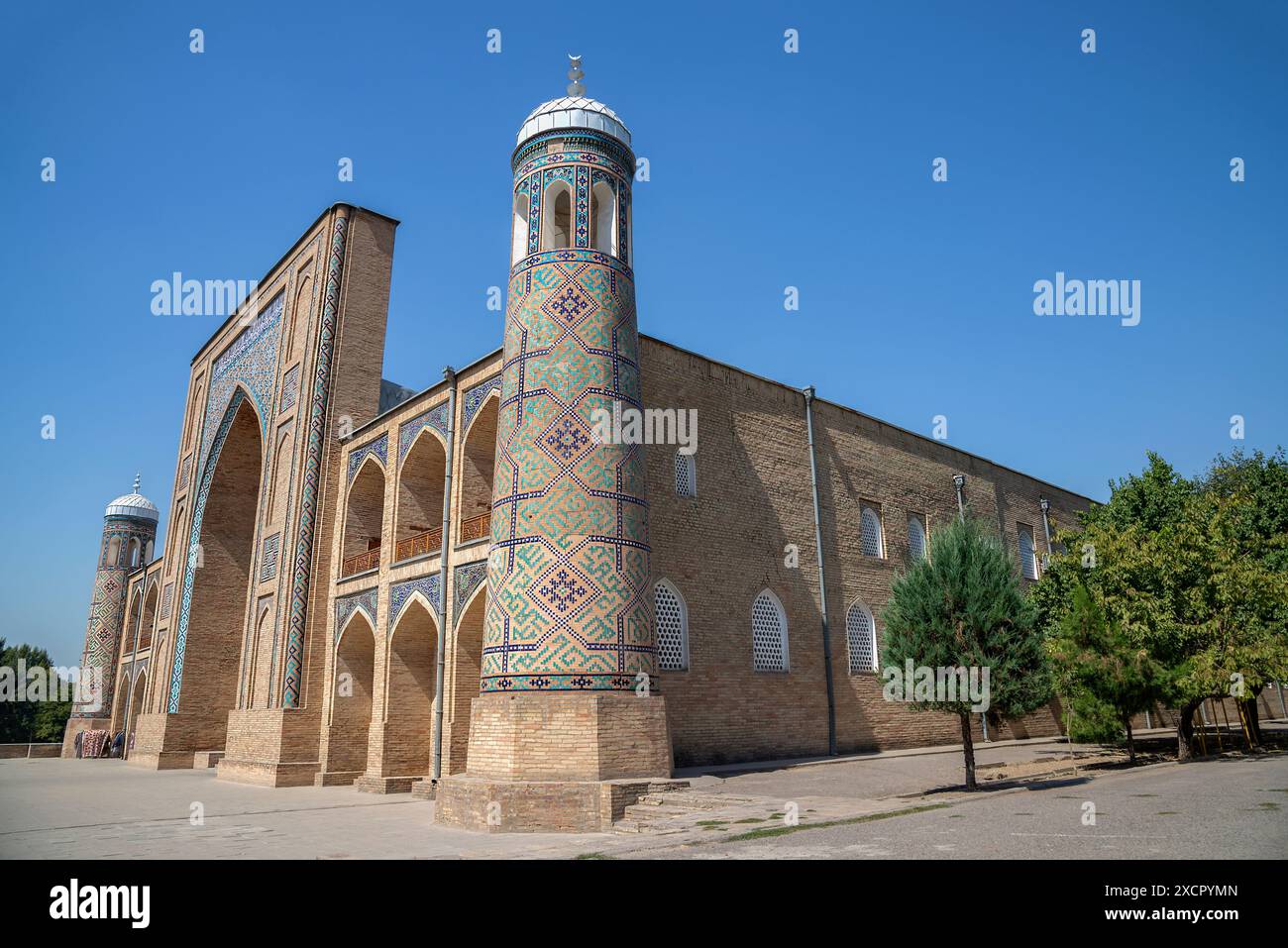The building of the ancient Kukeldash madrasah (XVI century). Tashkent ...