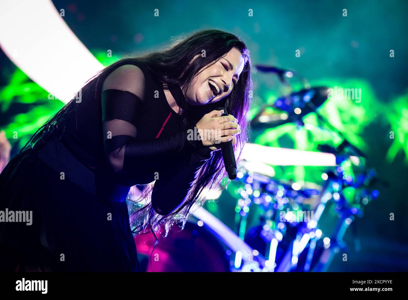 Italy, 12 June 2024 Evanescence live at Fiera Milano Live, RHO - Milan ...