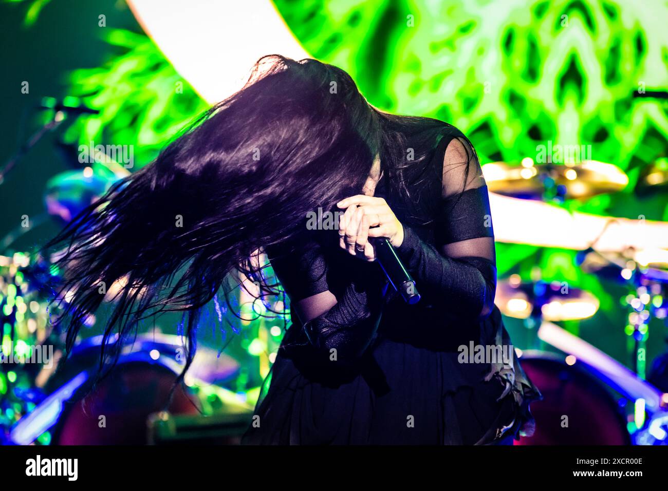 Italy, 12 June 2024 Evanescence live at Fiera Milano Live, RHO - Milan ...