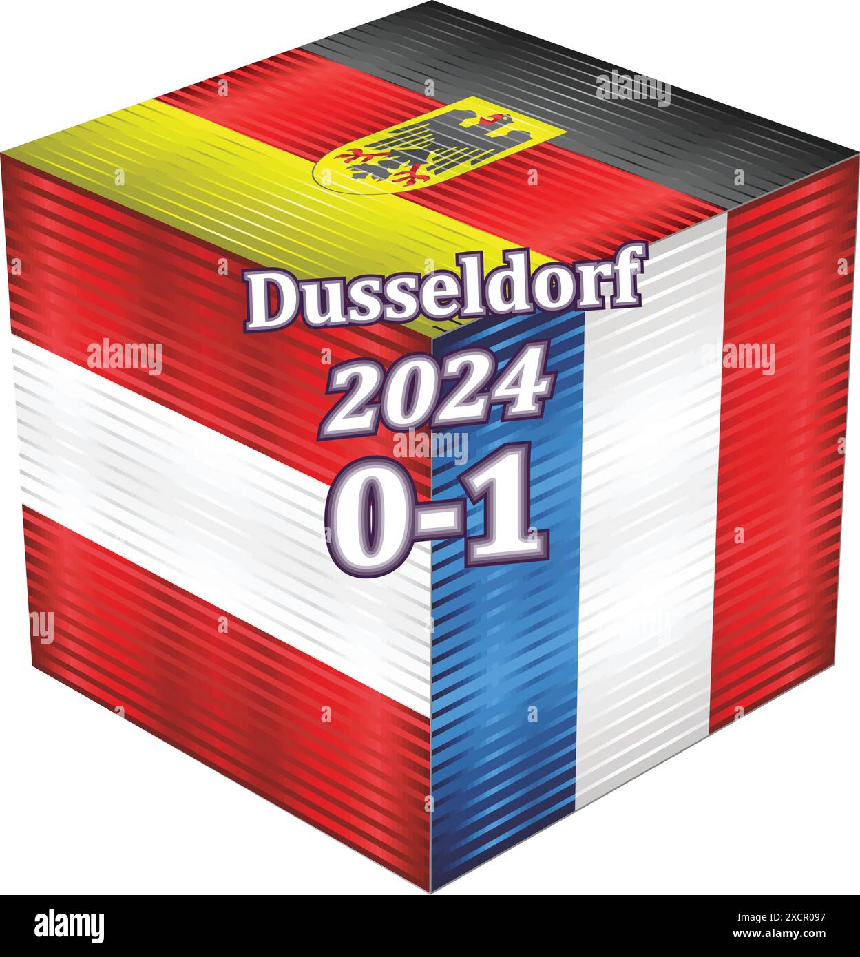 The UEFA European football championship, Austria vs France Score ...