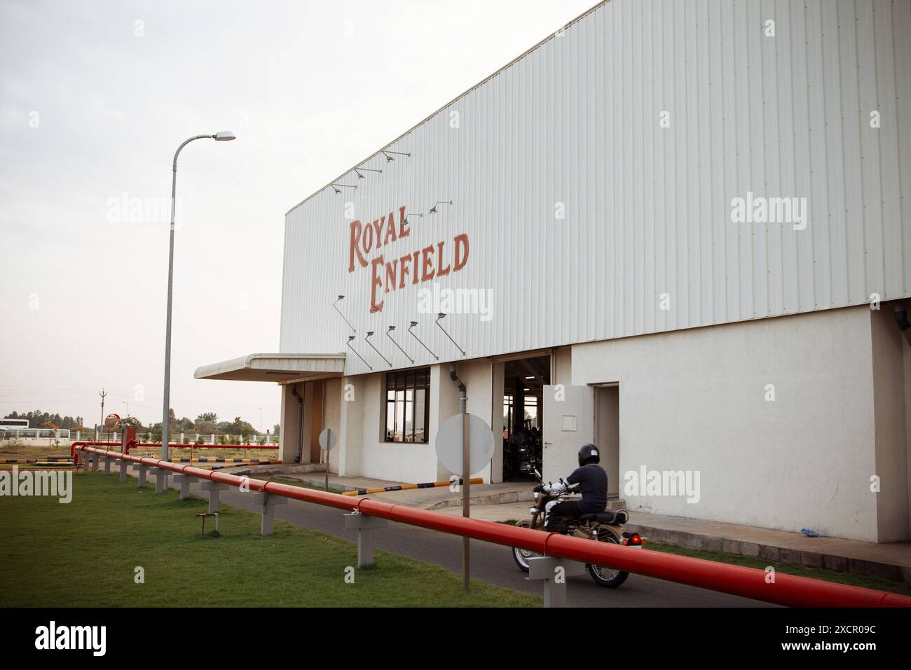 Reportage shot at the Royal Enfield Motorcycle Factory in Chennai ...