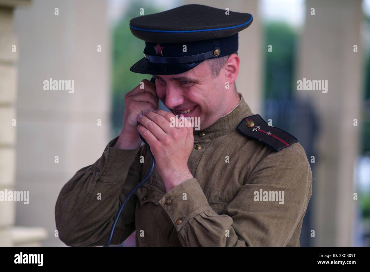 Soviet field telephone hi-res stock photography and images - Alamy