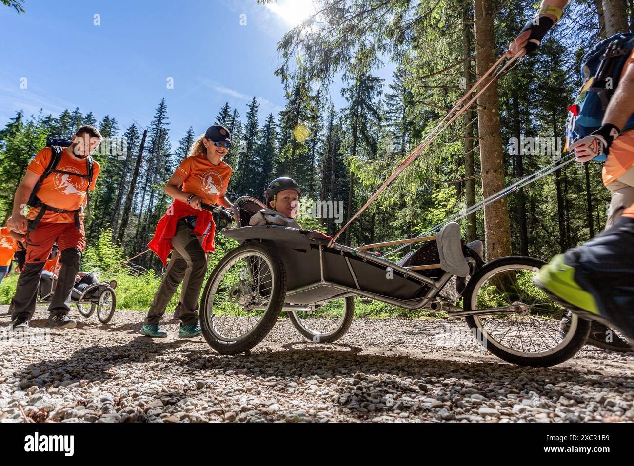June 15, 2024, Zakopane, Poland: Volunteers of Sherpas of Hope ...