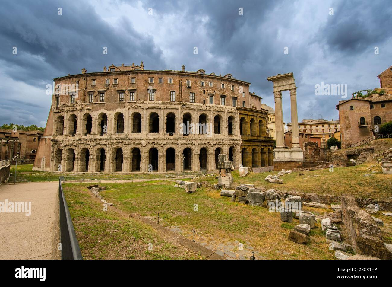 Theatre of Marcellus - Rome, Italy Stock Photo - Alamy