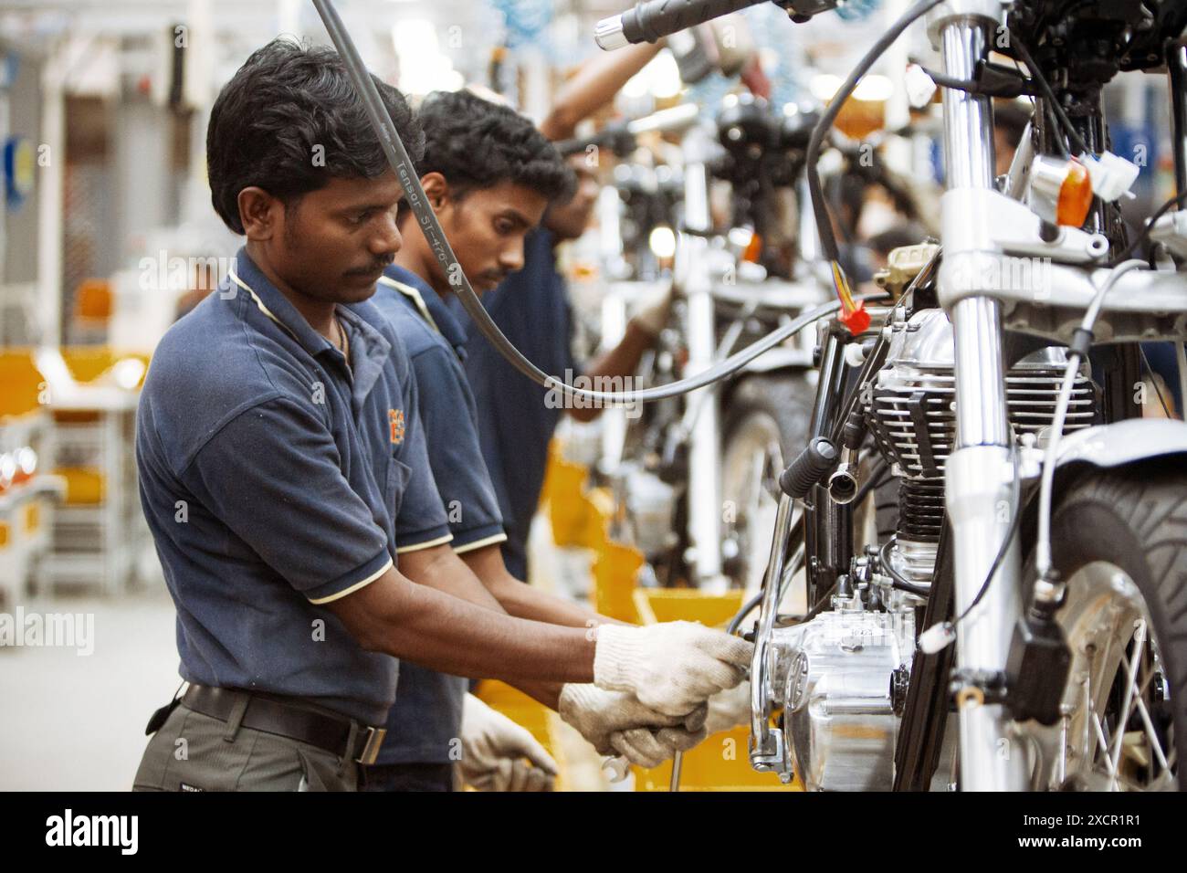 Motos royal enfield hi-res stock photography and images - Alamy