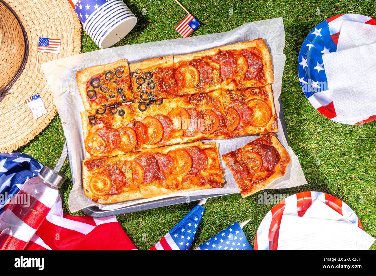 july 4th holiday party pizza, Fourth of July, Patriotic Independence ...