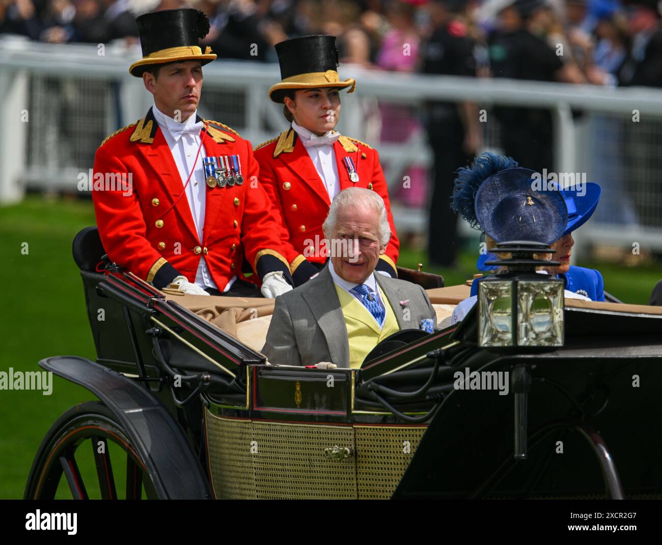Royal ascot 2024 king charles hi-res stock photography and images - Alamy