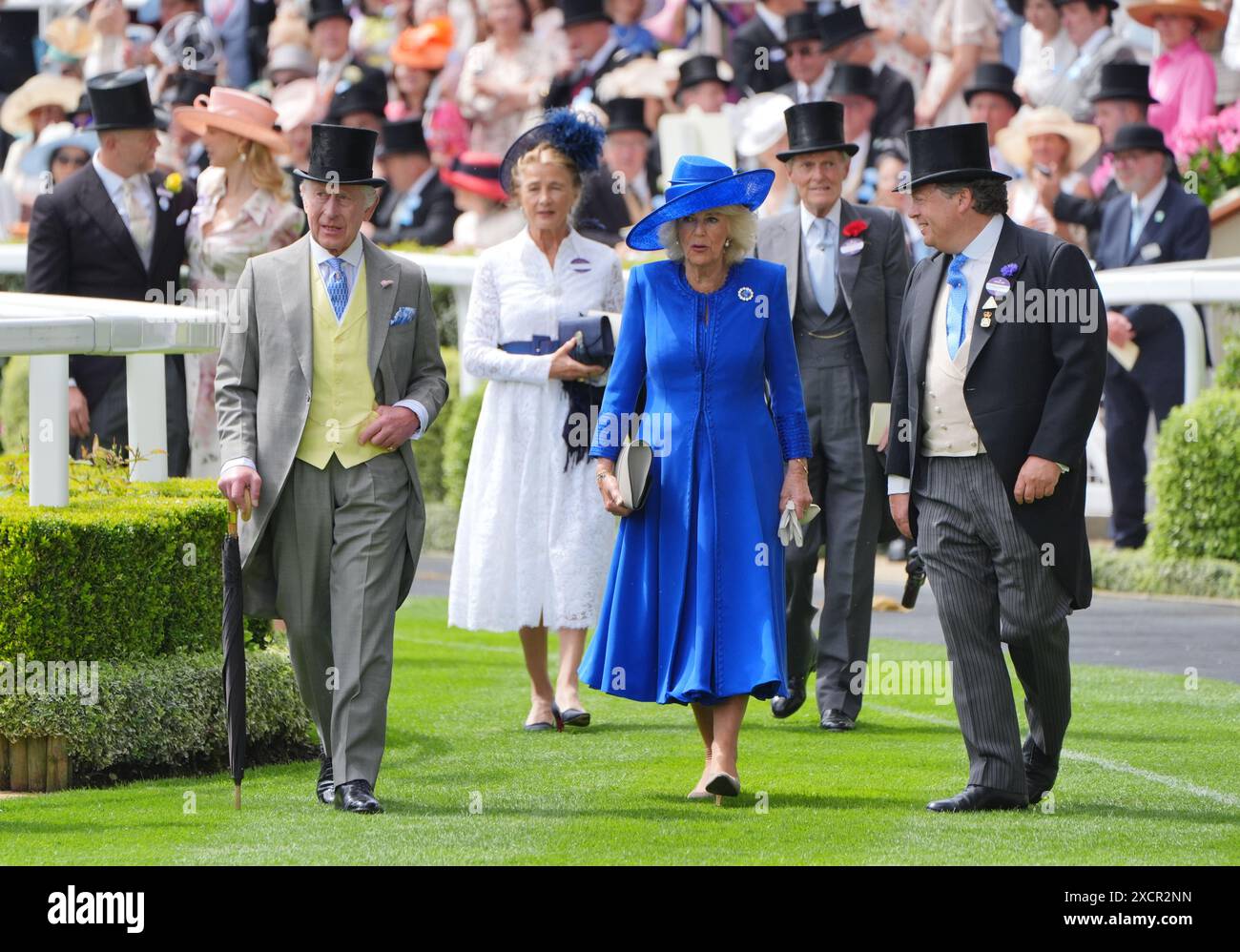 King Charles III, Queen Camilla and Her Majesty's Representative at ...