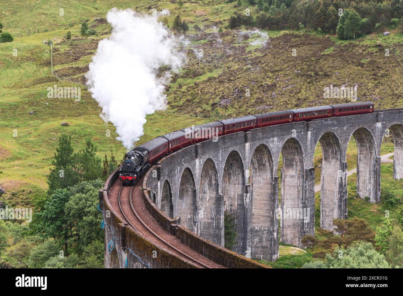 Bridge passing over mountain hi-res stock photography and images - Alamy