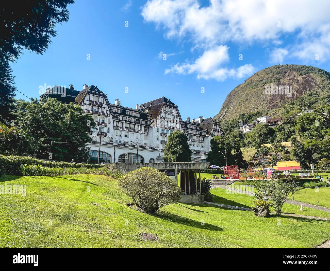 Quitandinha Palace, Historic building at Petropolis, Rio de Janeiro ...