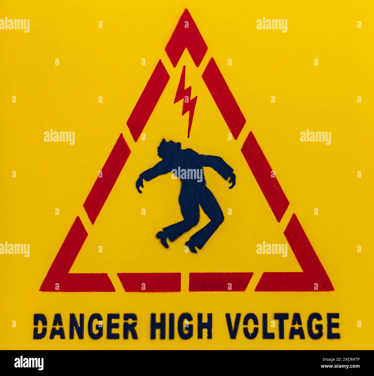 Hazard danger voltage volts hi-res stock photography and images - Alamy