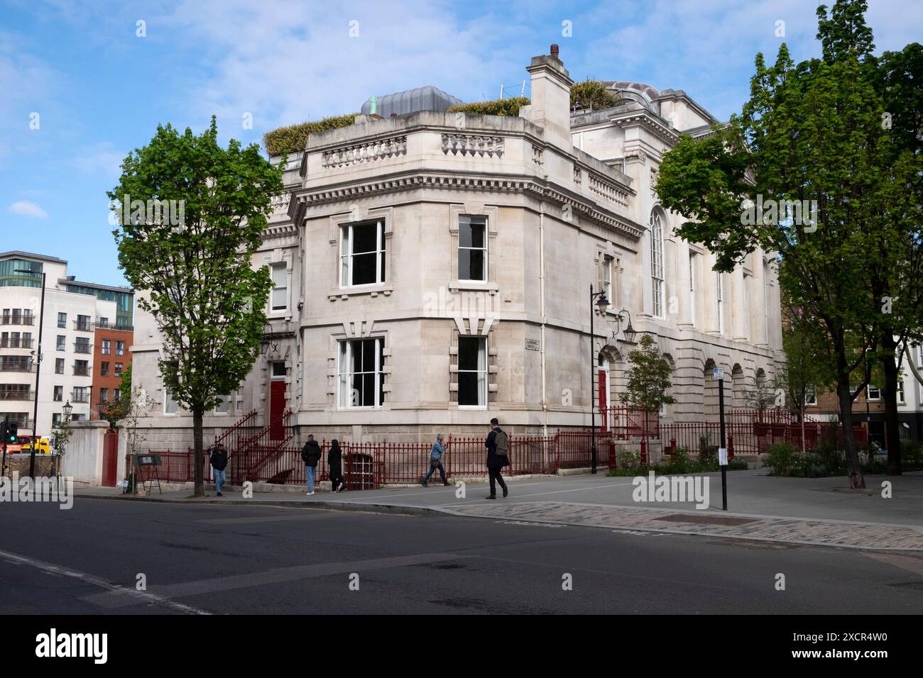 Old Sessions House building exterior Clerkenwell Green Islington ...