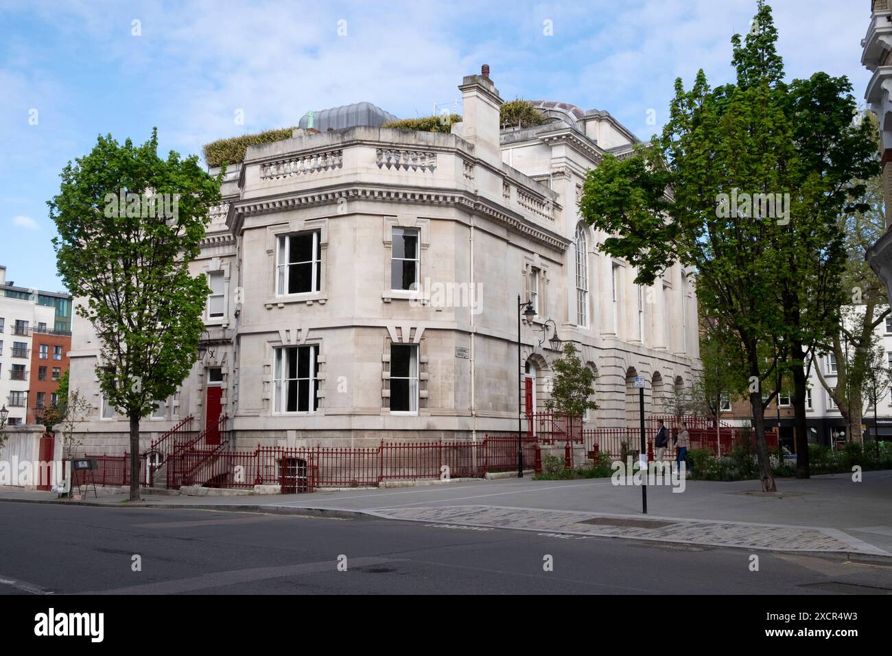 Old Sessions House building exterior Clerkenwell Green Islington ...