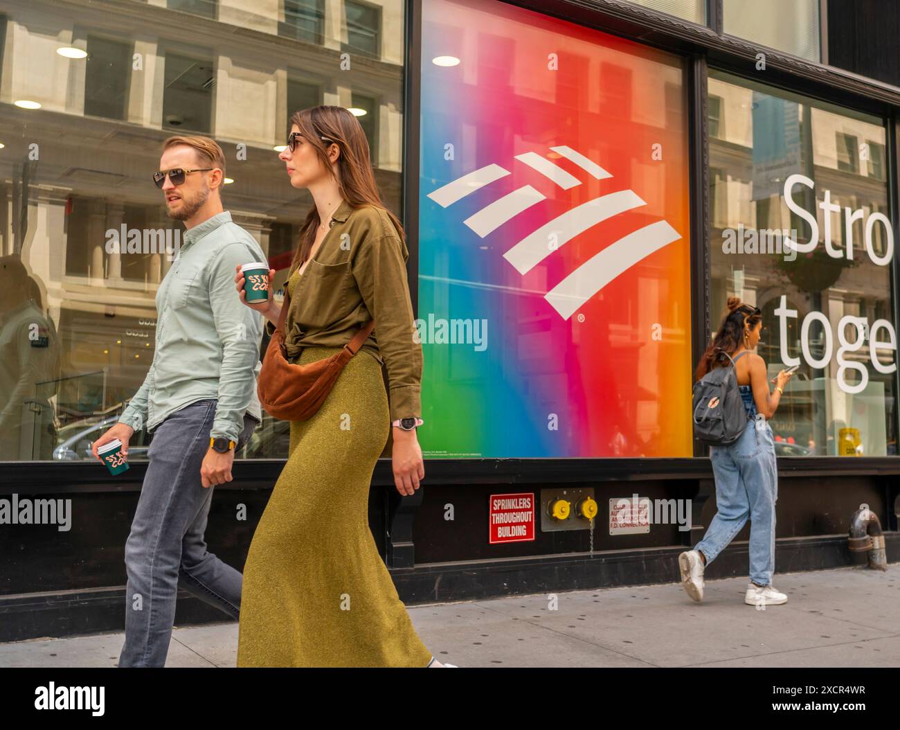 Bank advertising window display hi-res stock photography and images - Alamy