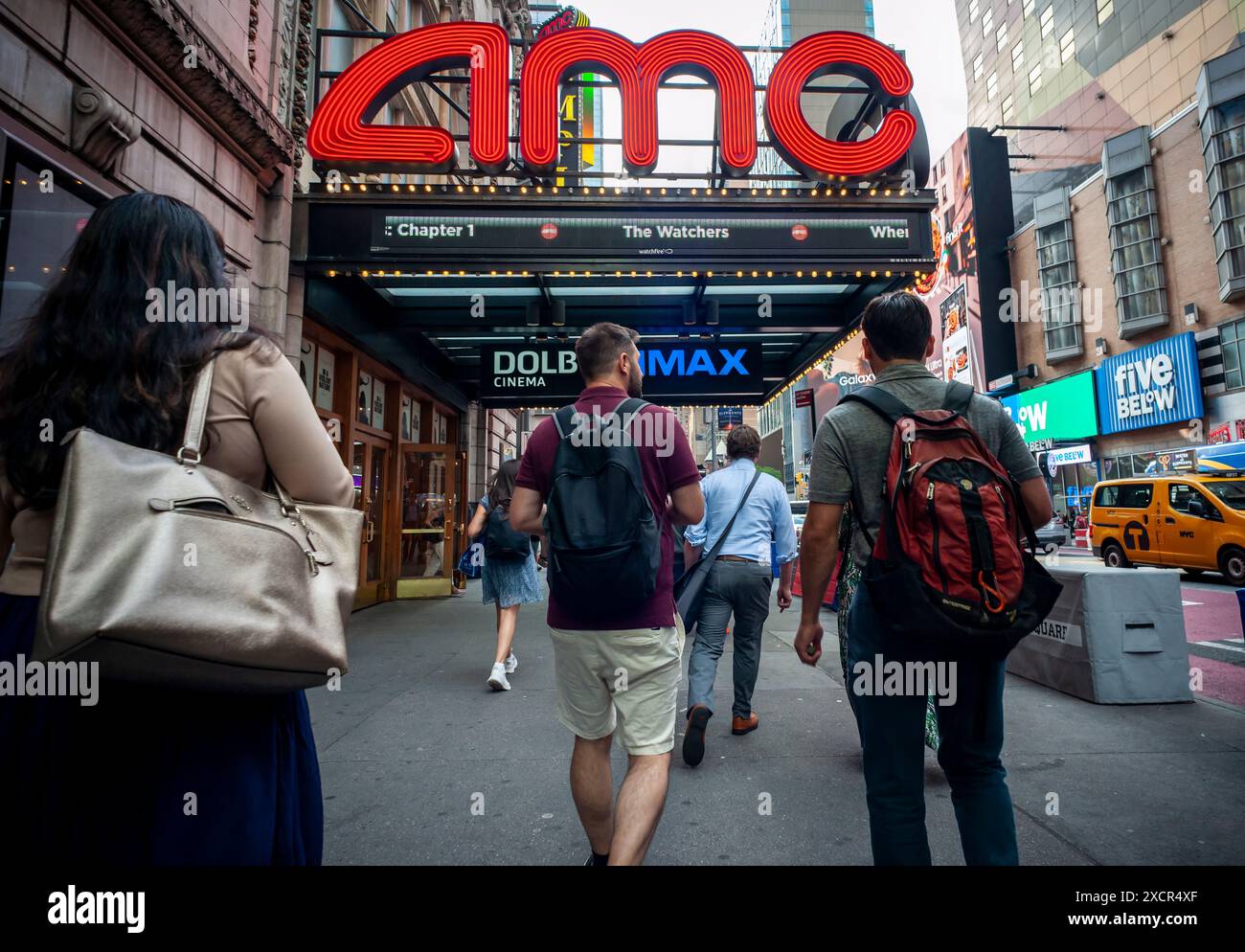 The AMC Empire 25 Cinemas in Times Square in New York on Wednesday ...