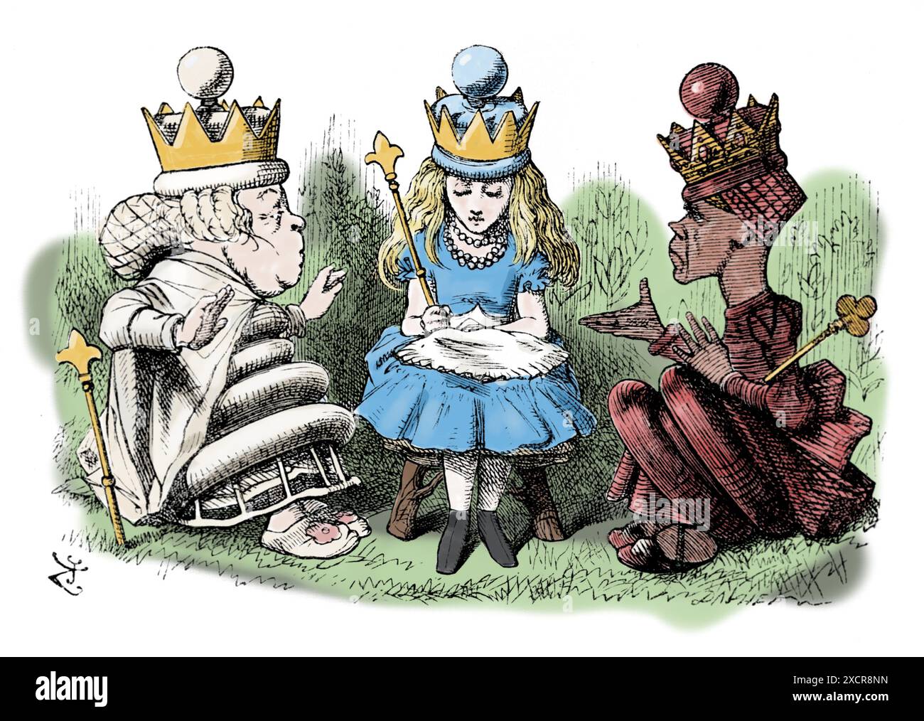 Through the Looking-Glass, and What Alice Found There (1871) is a novel ...