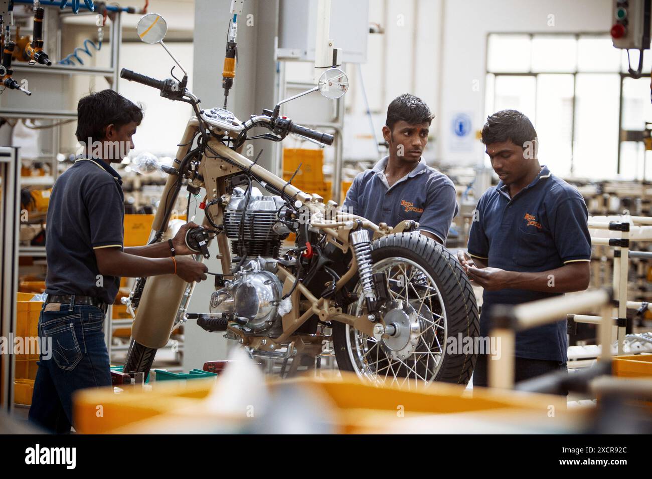 Motos royal enfield hi-res stock photography and images - Alamy