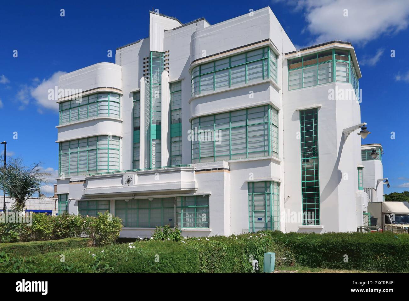 The canteen block at the famous Art Deco Hoover factory building in ...