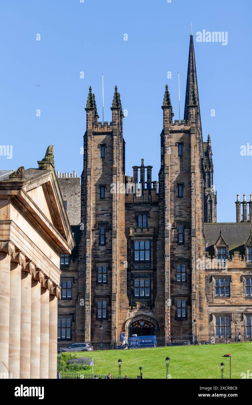 The Assembly Hall on the Mound, Edinburgh Stock Photo - Alamy