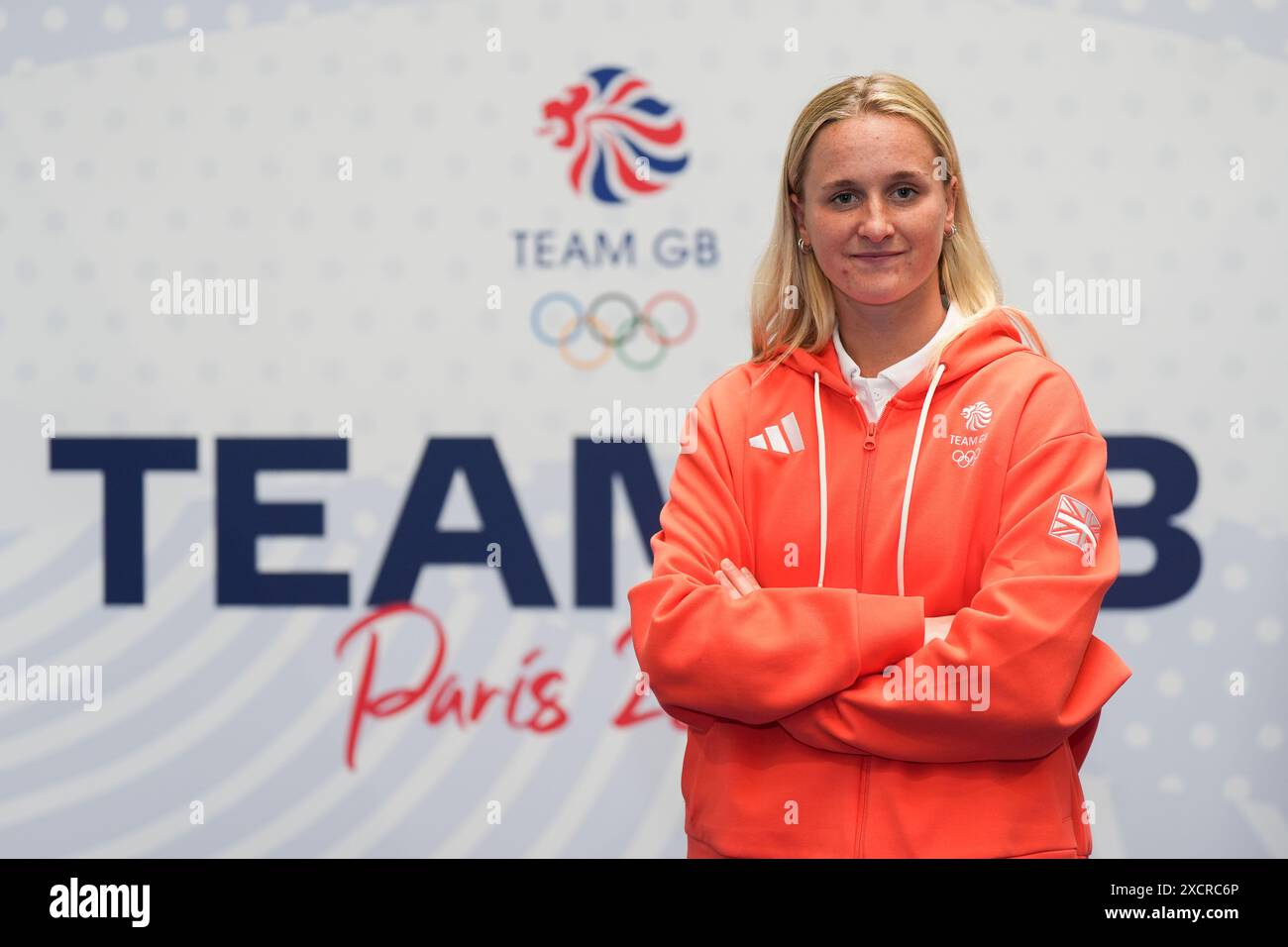 Sophie Hamilton during a Team GB kitting out session for the Paris ...