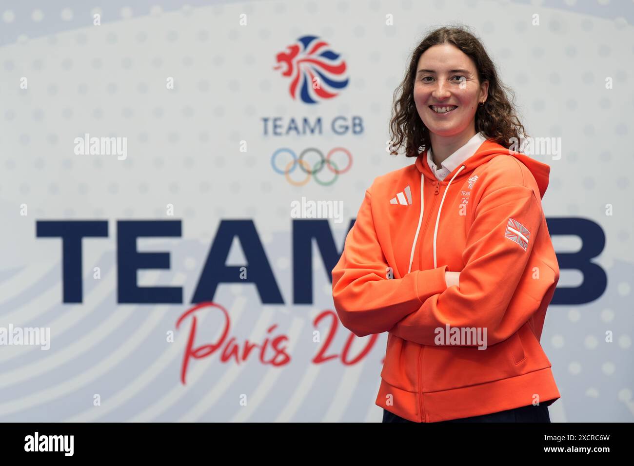 Miriam Pritchard during a Team GB kitting out session for the Paris ...