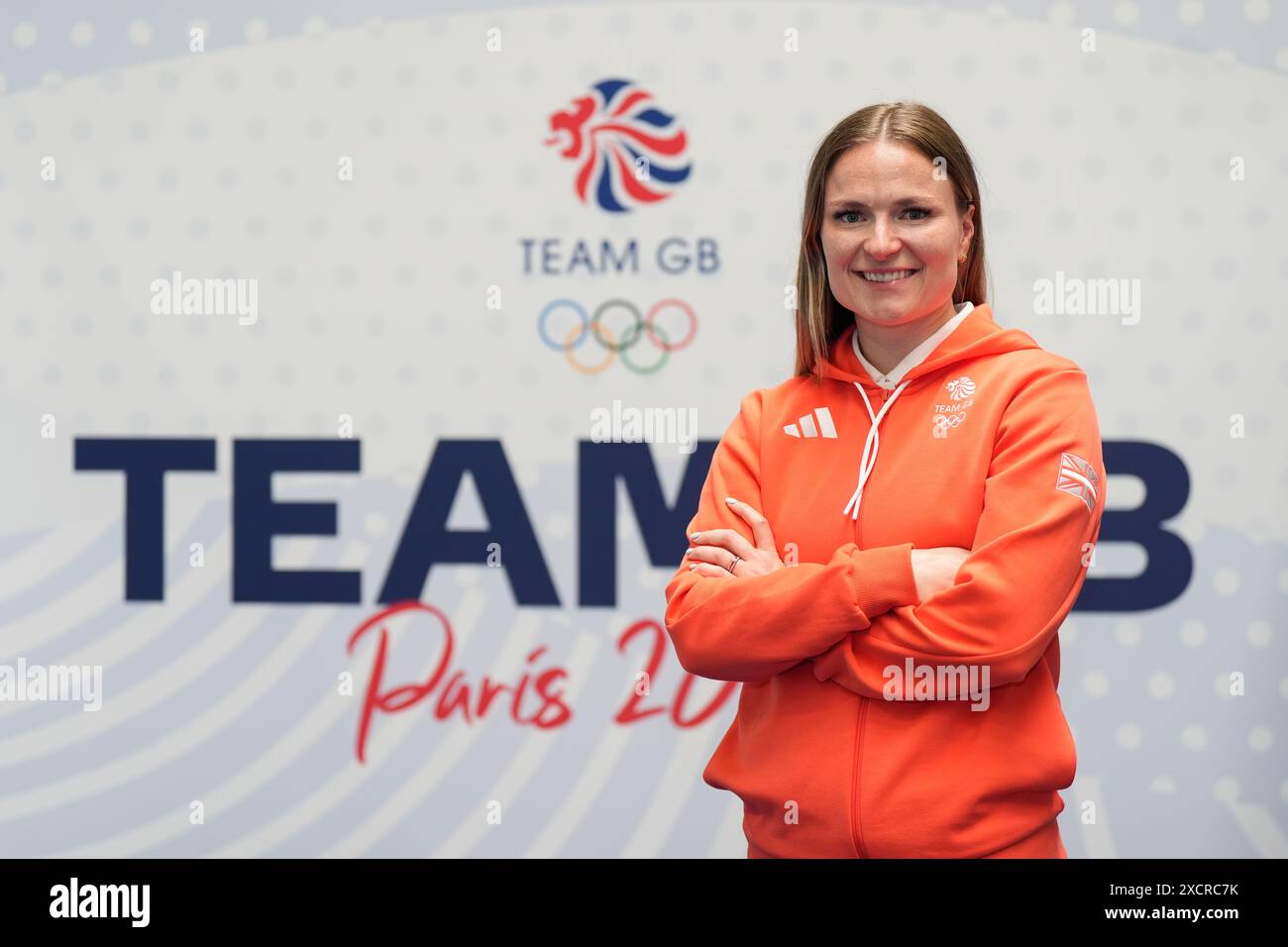Hollie Pearne Webb during a Team GB kitting out session for the Paris ...