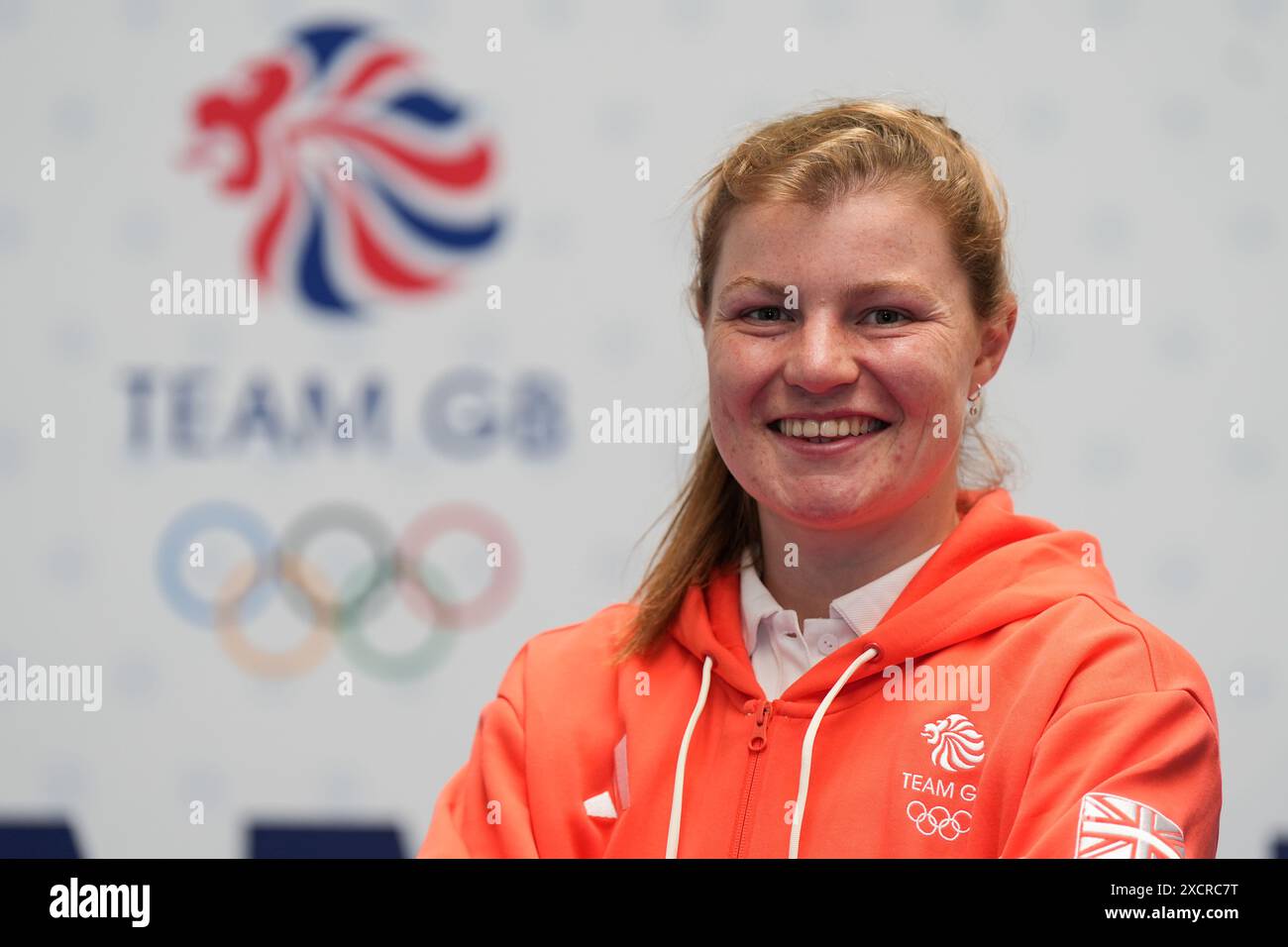 Tessa Howard during a Team GB kitting out session for the Paris ...