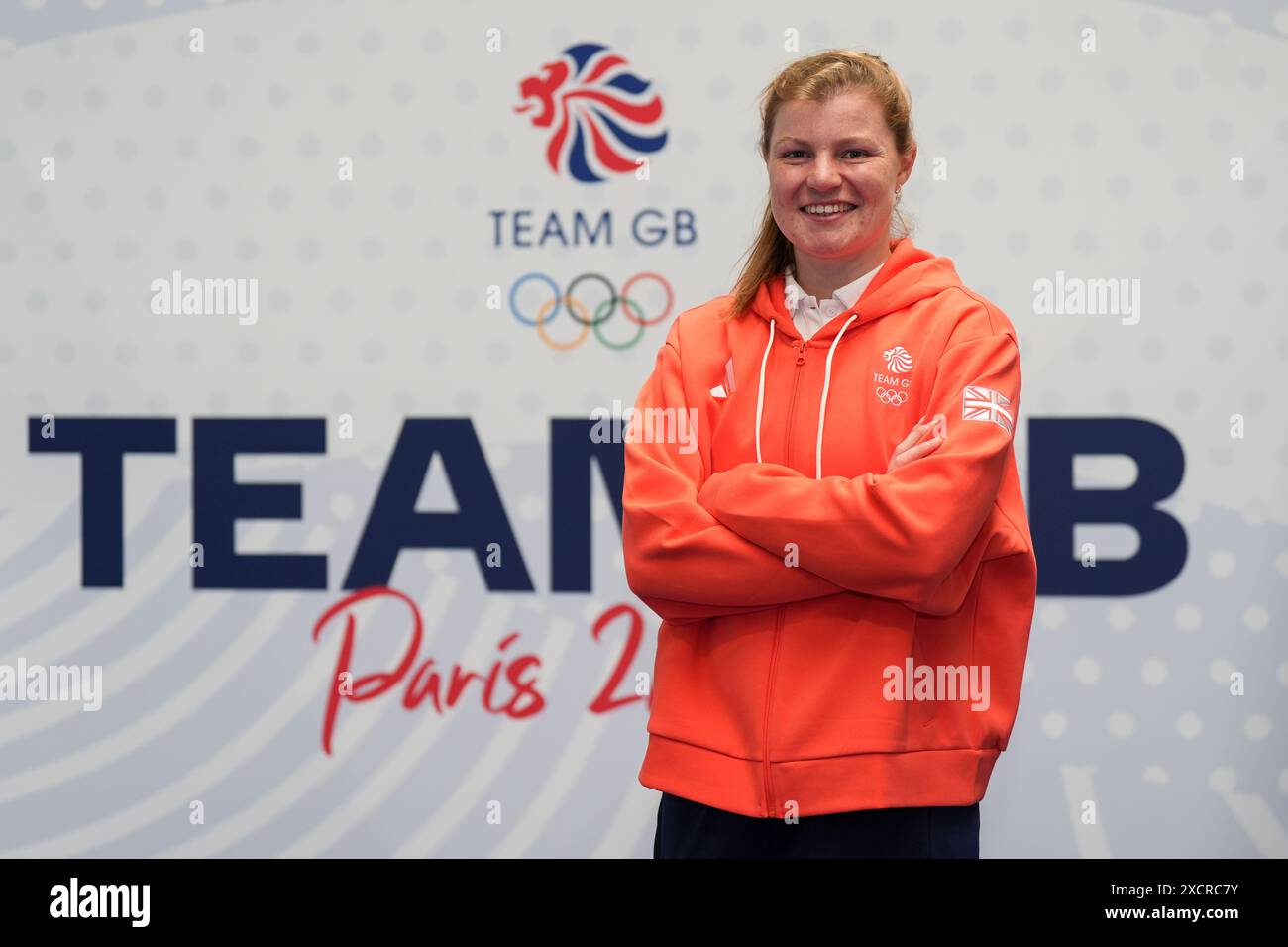 Tessa Howard during a Team GB kitting out session for the Paris ...