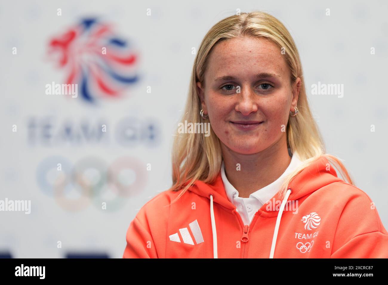 Sophie Hamilton during a Team GB kitting out session for the Paris ...