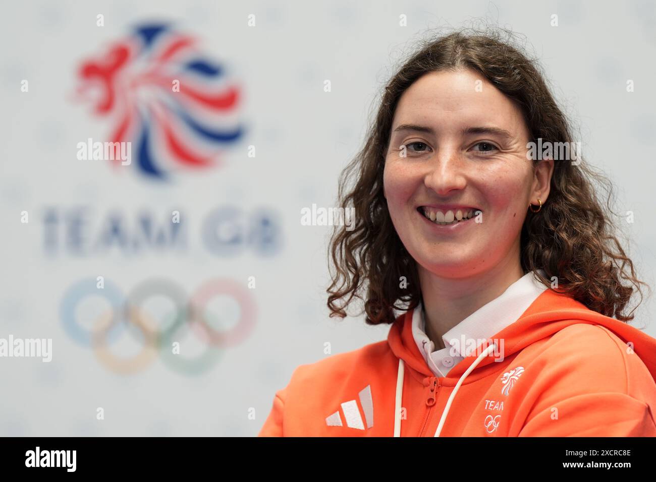 Miriam Pritchard during a Team GB kitting out session for the Paris ...