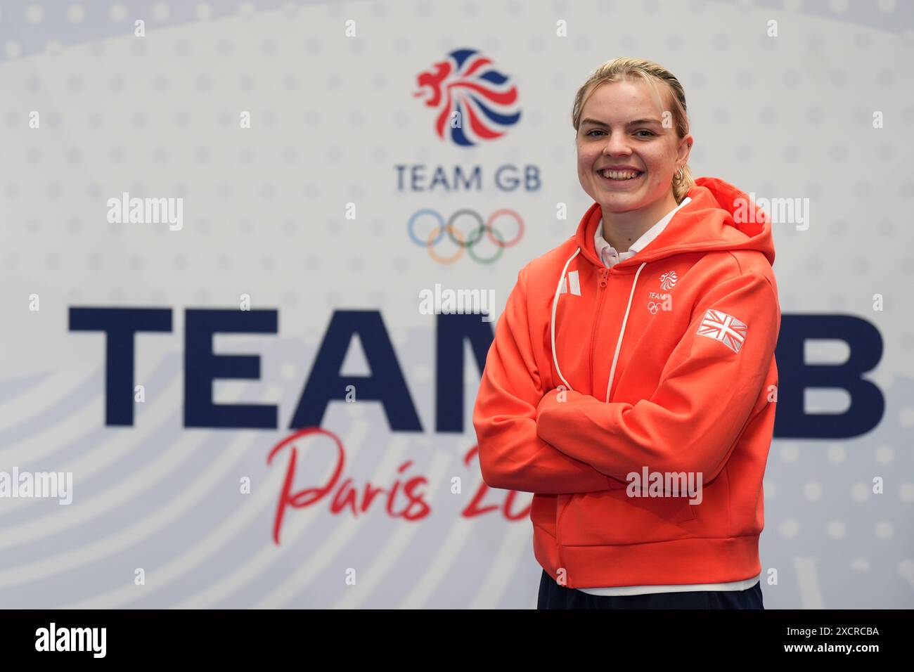 Jess Buchanan during a Team GB kitting out session for the Paris ...