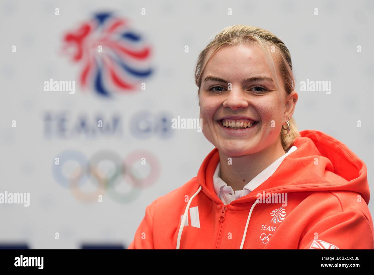 Jess Buchanan during a Team GB kitting out session for the Paris ...