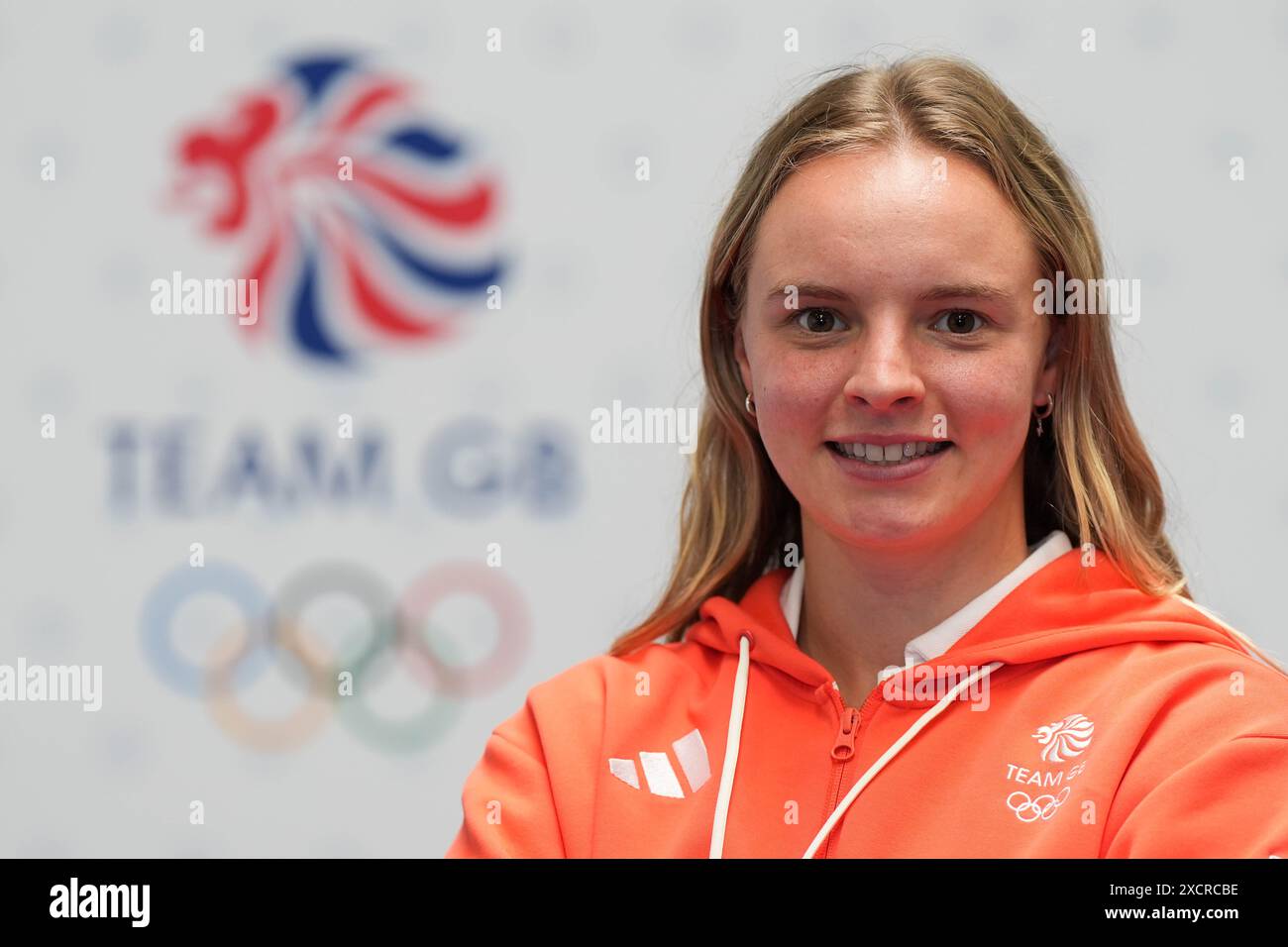 Isabella Petter during a Team GB kitting out session for the Paris ...