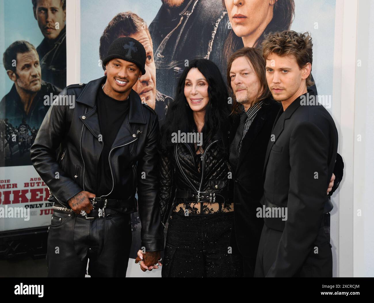 HOLLYWOOD, CALIFORNIA - JUNE 17: (L-R) Alexander Edwards, Cher, Norman ...
