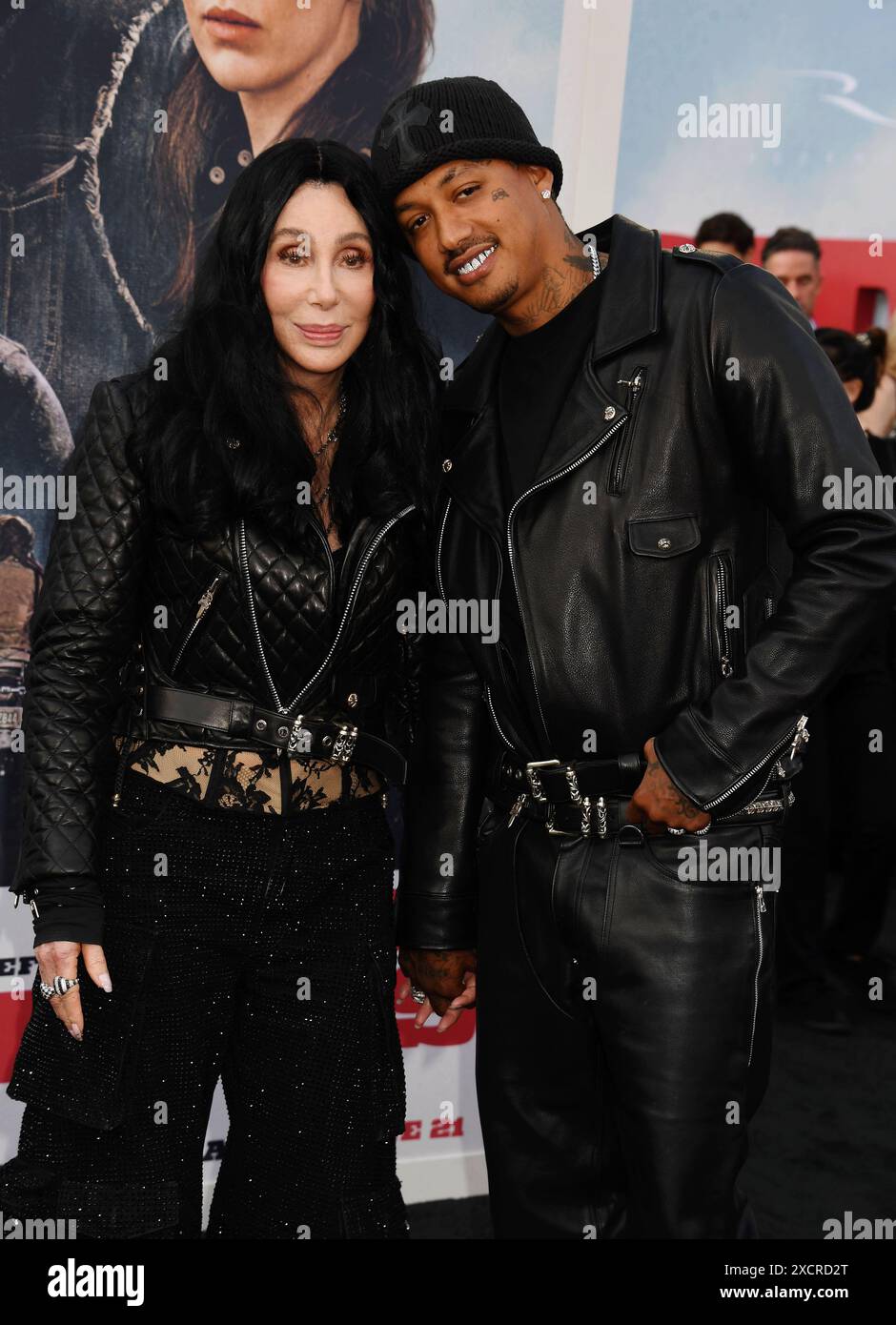 HOLLYWOOD, CALIFORNIA - JUNE 17: (L-R) Cher and Alexander Edwards ...
