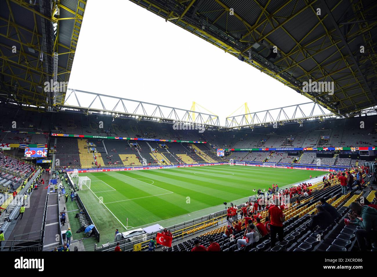 Dortmund, Germany, June 18th 2024: General view inside the stadium ...