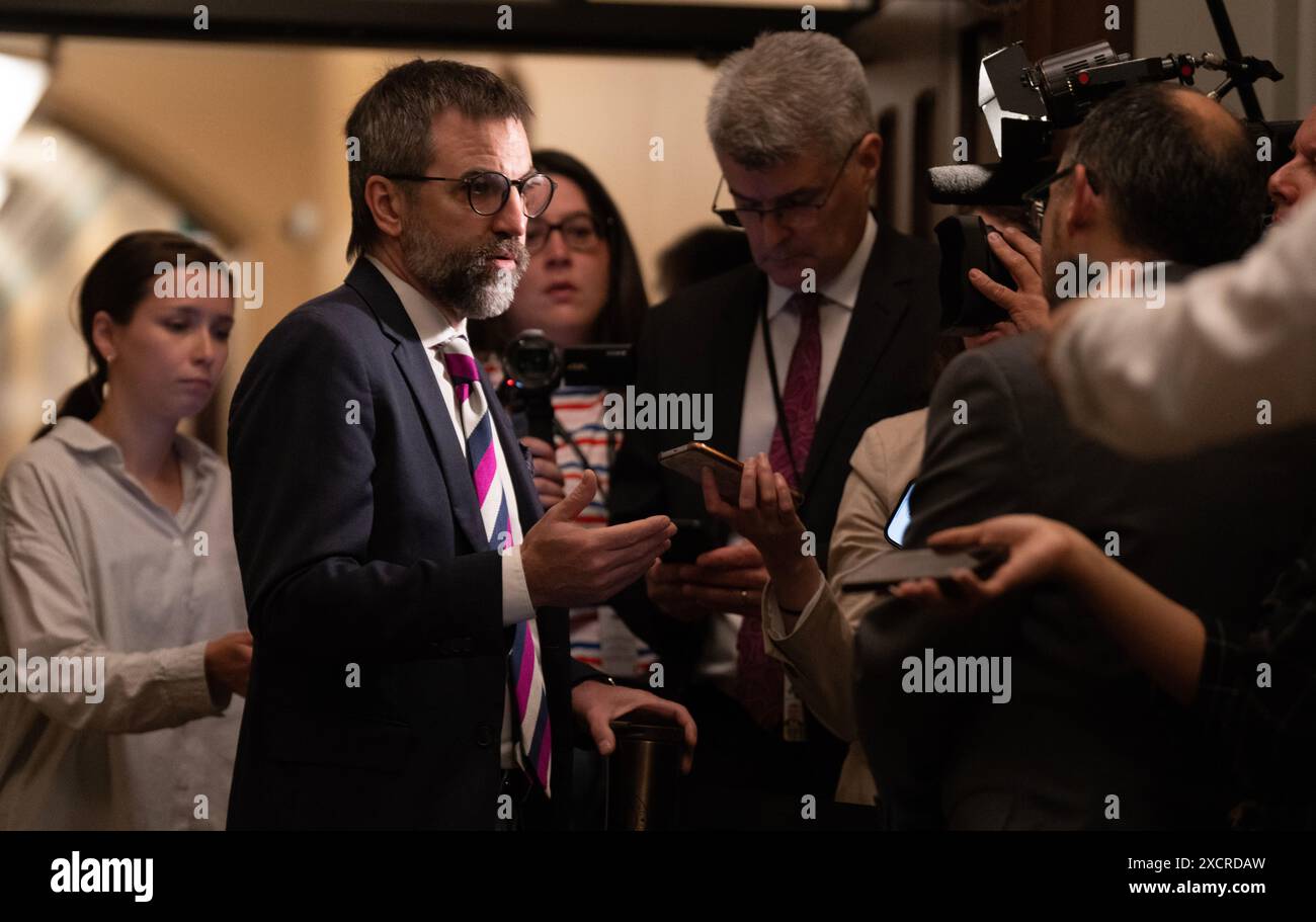 Minister of Environment and Climate Change Steven Guilbeault speaks ...