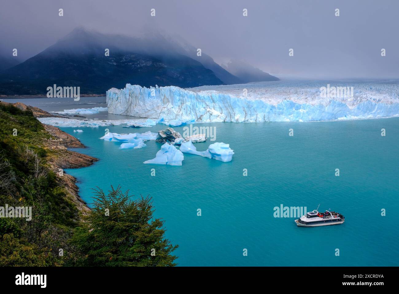 El Calafate, Patagonien, Argentinien - Perito Moreno Gletcher im ...