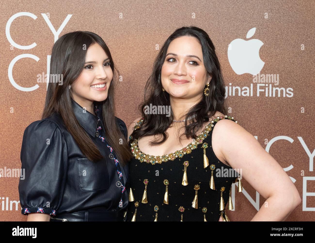 Isabel Deroy-Olson and Lily Gladstone attend premiere of 'Fancy Dance ...
