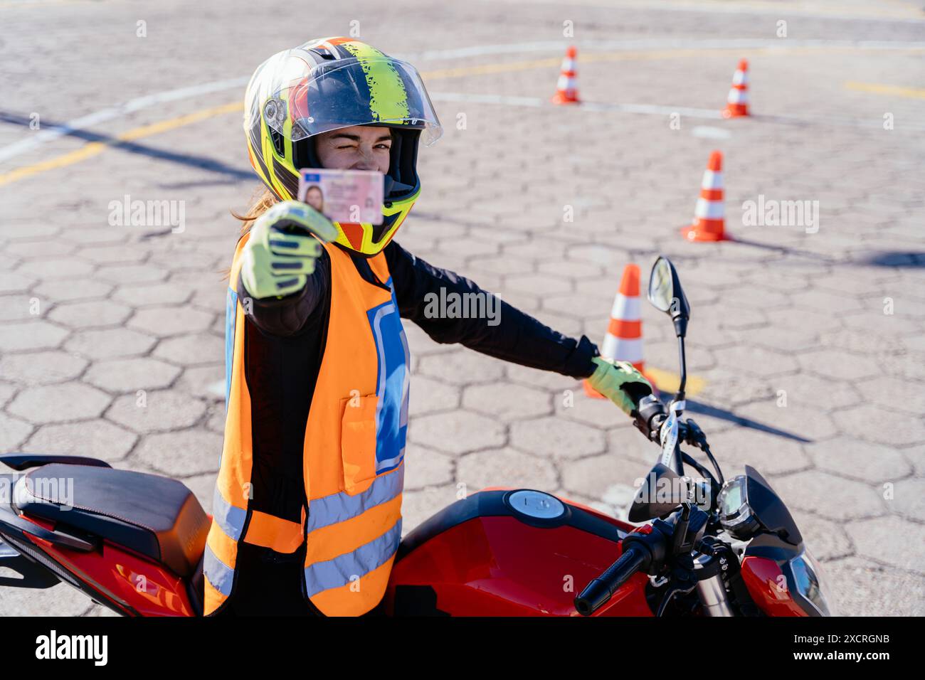 Motorcycle training lessons hi-res stock photography and images - Alamy