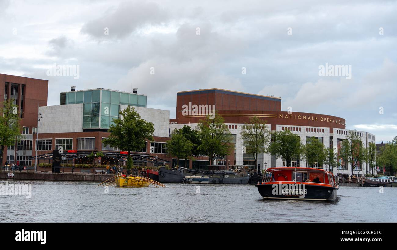 Amsterdam, The Netherlands.The Dutch National Opera and Ballet building ...
